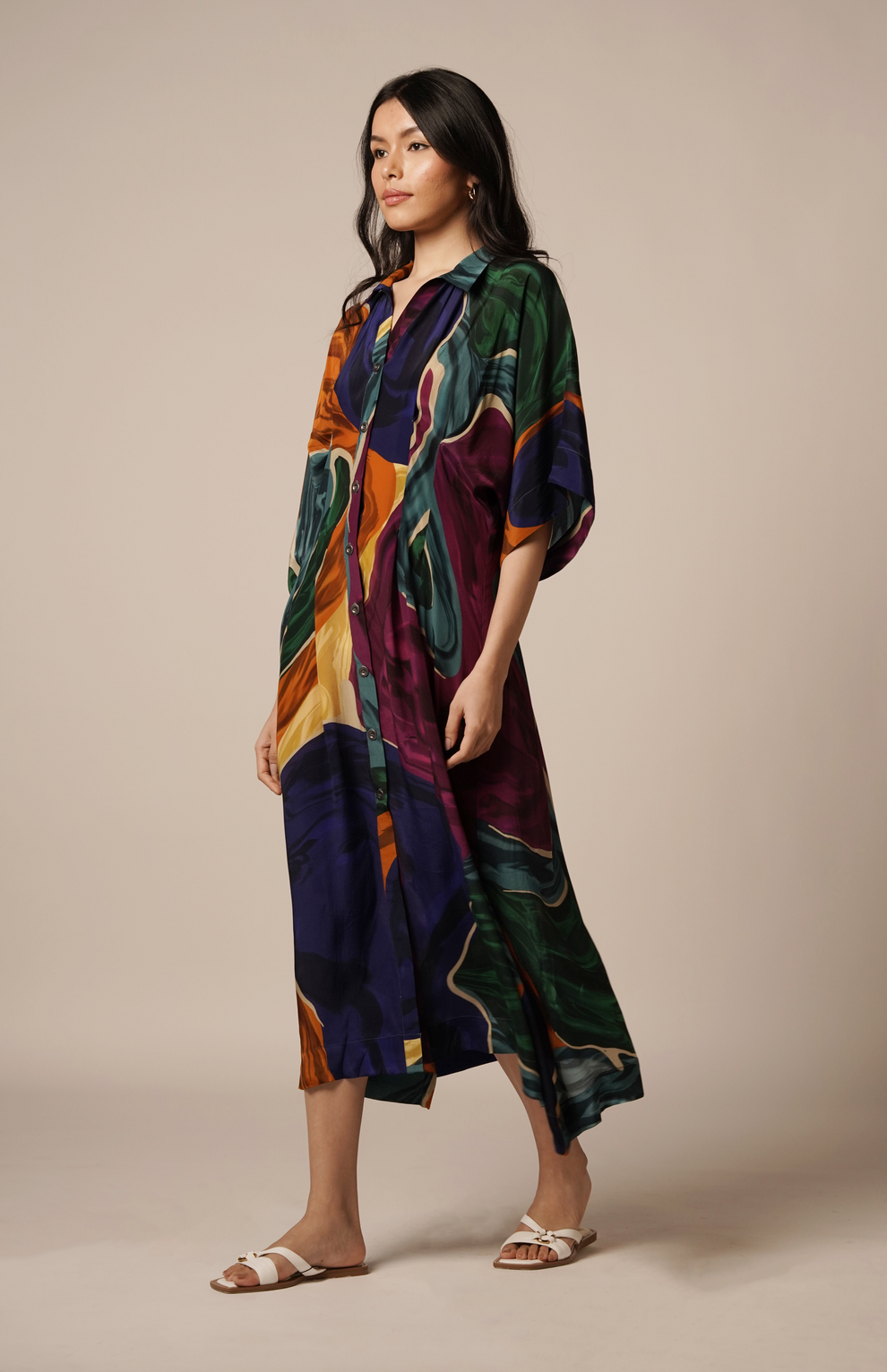 Umi Kimono Dress – Advait World